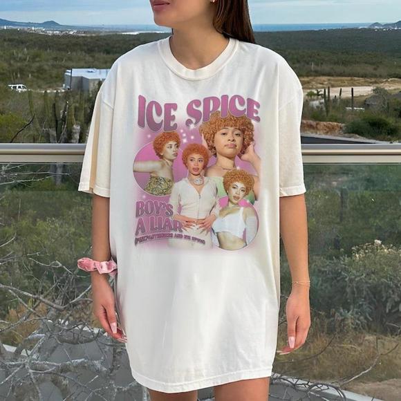 Gildan | Shirts | Ice Spice Tshirt Retro 9s Shirt Ice Spice Unisex ...